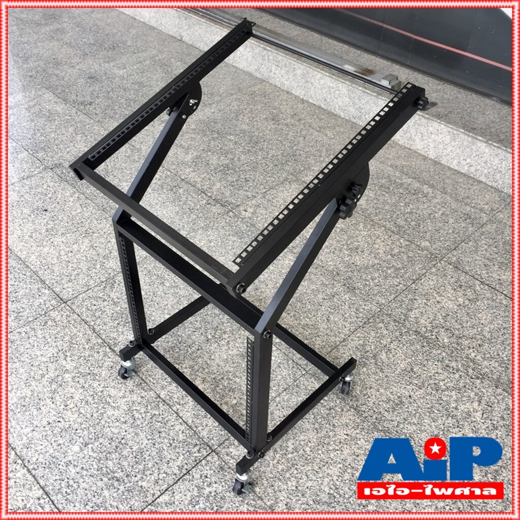 ชั้นวางเครื่องเสียง NTS ST-9 AUDIO RACK ST 9 9U NTS RACK พร้อมล้อ ST9 ...