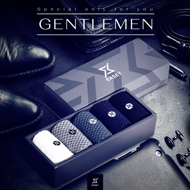 ถุงเท้าพรีเมี่ยม Easey Limited Edition รุ่น Gentlemen ...