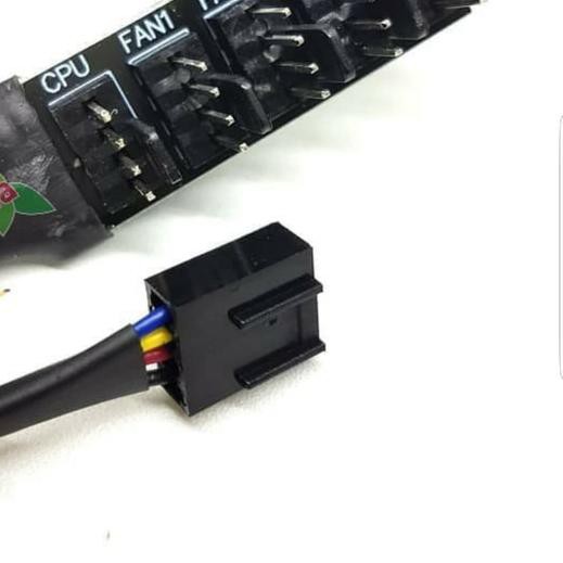 4 Pin Splitter สายเคเบิ้ล 1 ถึง 5 พัดลม Hub เคเบิ้ลพัดลม ...
