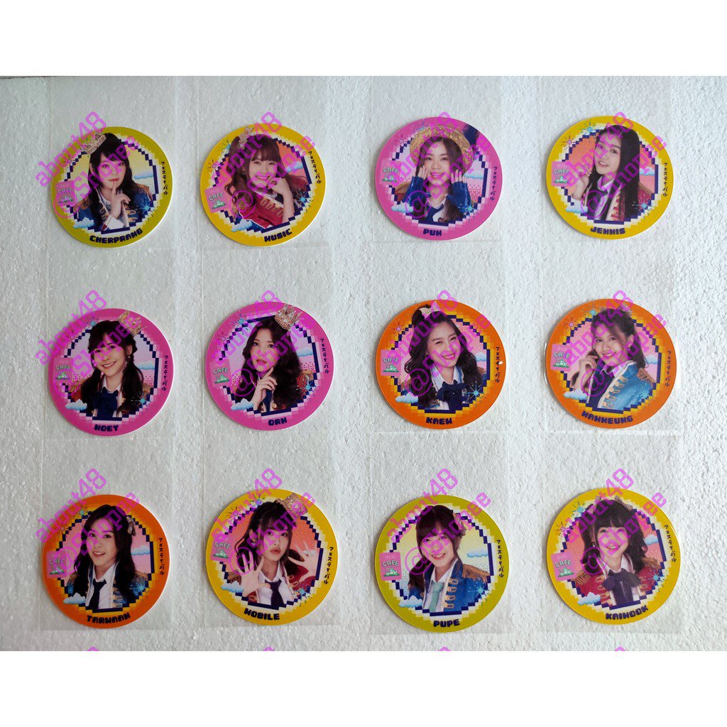 〈Newest〉ที่รองแก้ว V.5 เฟสติวัล รุ่น 1 bnk48 ซิง 5 ปัญ เฌอปราง มิวสิค ...