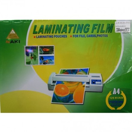 พลาสติกเคลือบบัตร Naki a4 - plernkung - ThaiPick