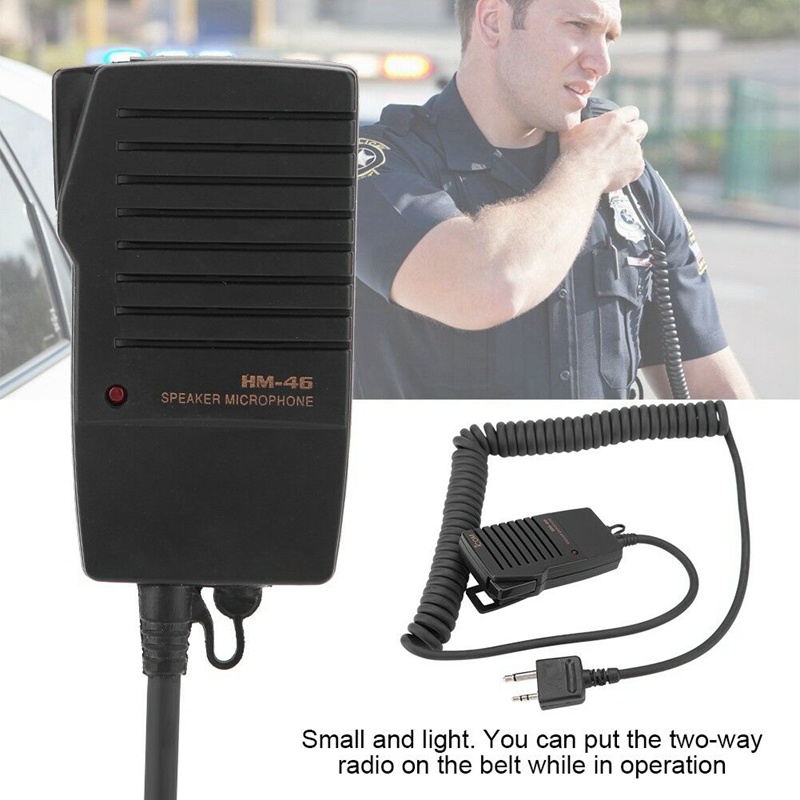 Handheld Speaker Mic for Icom Ic-V8 V85 V82 Ic-T2H T8A 2At W32A E90 ...