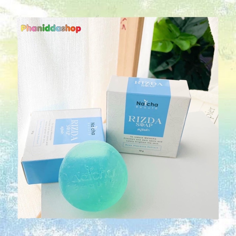 สบู่ณัชชา Natcha Rizda Soap ของแท้ ล็อตใหม่ล่าสุด - phaniddashop - ThaiPick