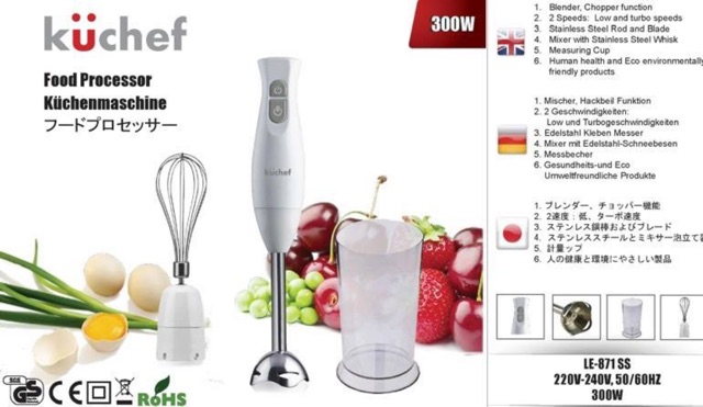 kuchef Hand Blender Mixer - pariproduct - ThaiPick