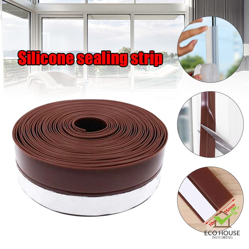 25mm Silicone Self Adhesive Door Seal Strip Weather Stripping Silicone ...