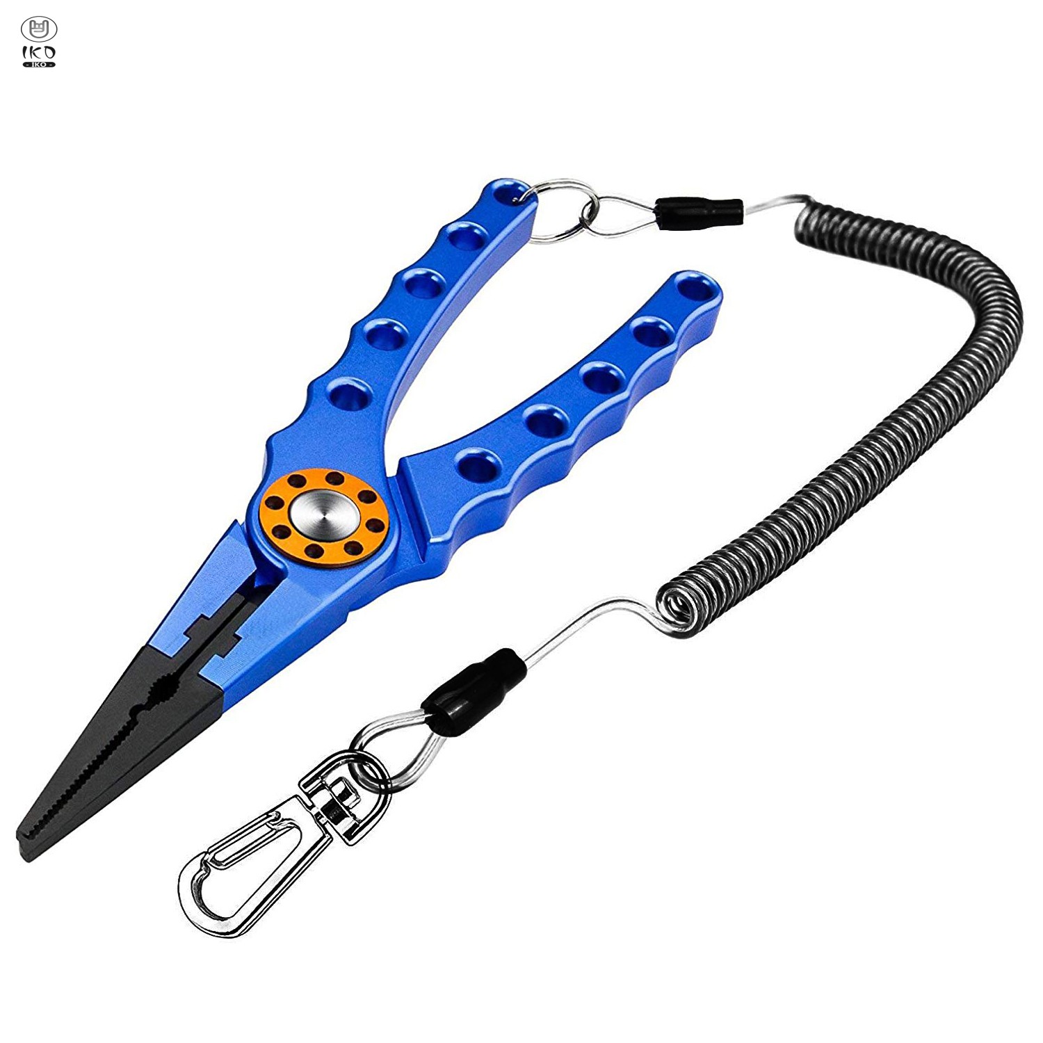 Aluminum Fishing Pliers Braid Cutters Split Ring Pliers Saltwater ...