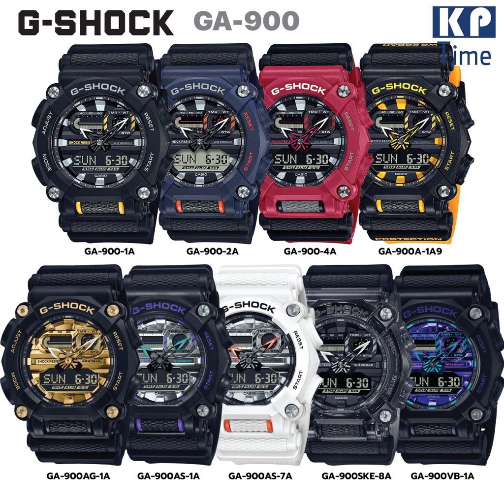 Casio G-Shock นาฬิกาข้อมือผู้ชาย รุ่น GA-900 ของแท้ประกันศูนย์ CMG ...