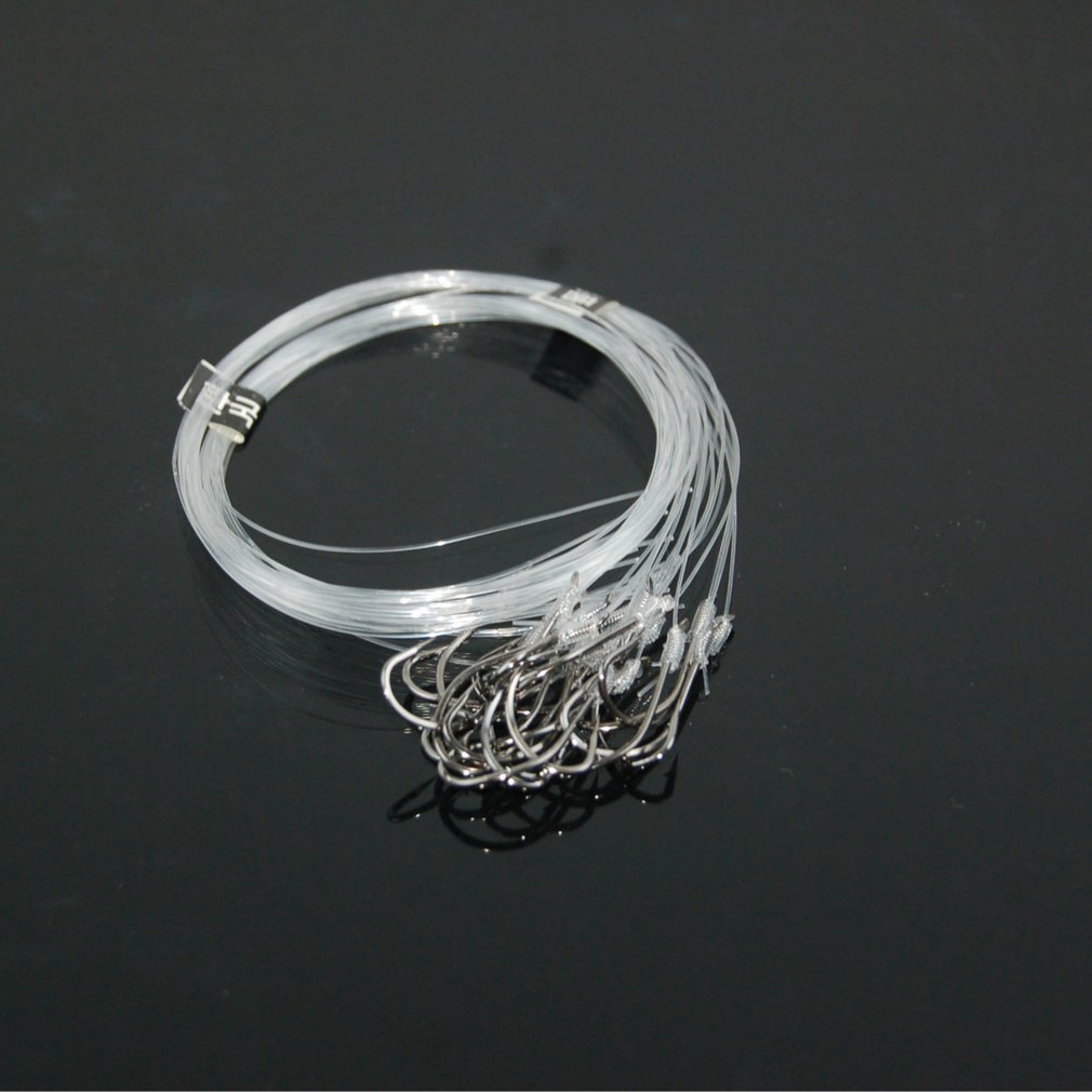 fmd 24 Pieces Tie Wire Hook String Hook Anti-winding Tied Hooks Pills ...