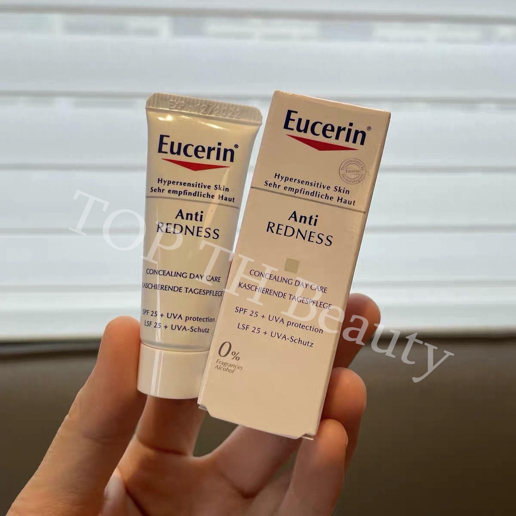 Eucerin Anti REDNESS Day Cream 5ml ยูเซอริน เรด ครีม เดย์ ครีม ตัวอย่าง ...