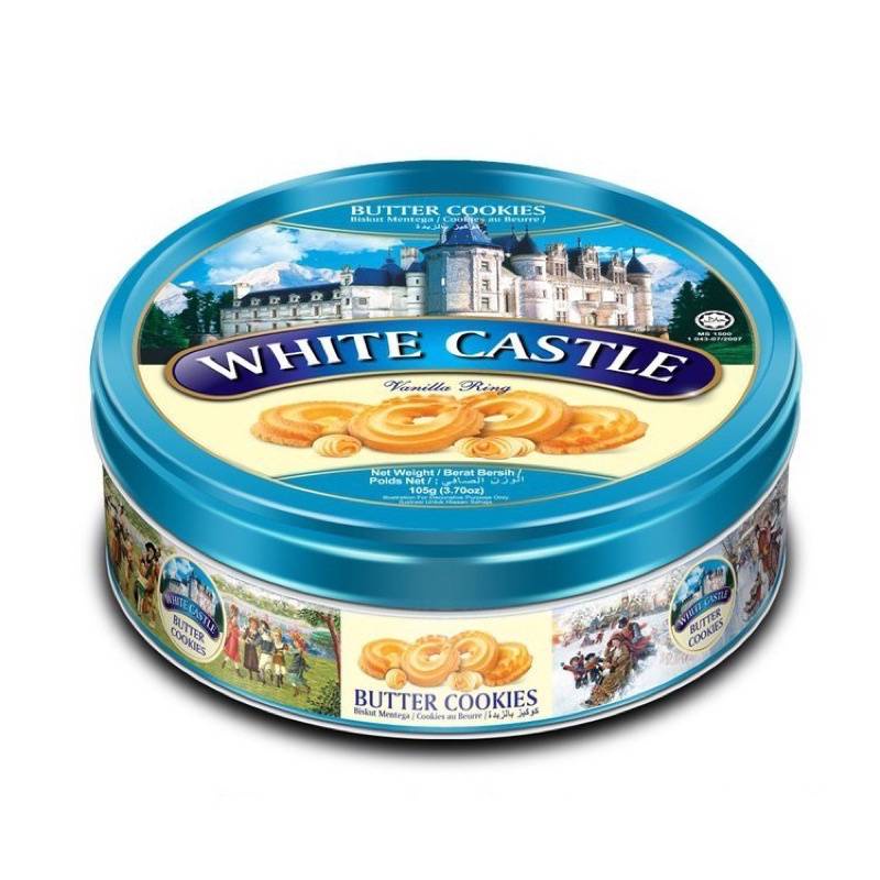 คุกกี้พระราชวัง คุกกี้ปราสาท White Castle White castle butter cookies ...