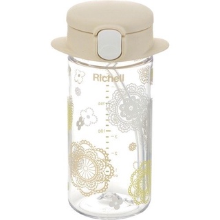 Richell AQ Slim ริเชล แก้วกันสำลักแบบพกพา 240ml รุ่นสลิม | Shopee Thailand