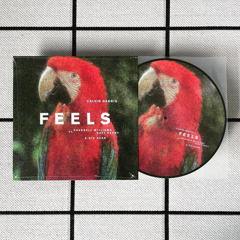 แผ่นเสียง Feels - Calvin HARRIS feat PHARRELL WILLIAMS KATY PERRY BIG ...