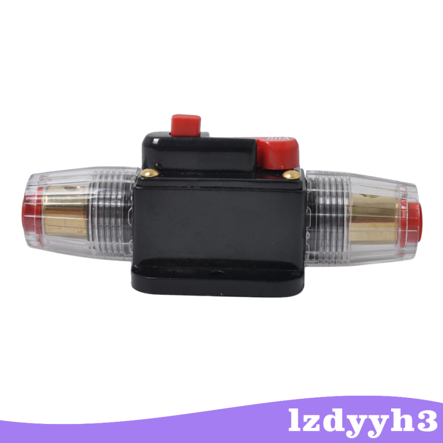 Youthtrip 100amp In - Line Dc Circuit Breaker พลังงานแสงอาทิตย์ / เสียง / รถยนต์ / วิดีโอ 12v ...