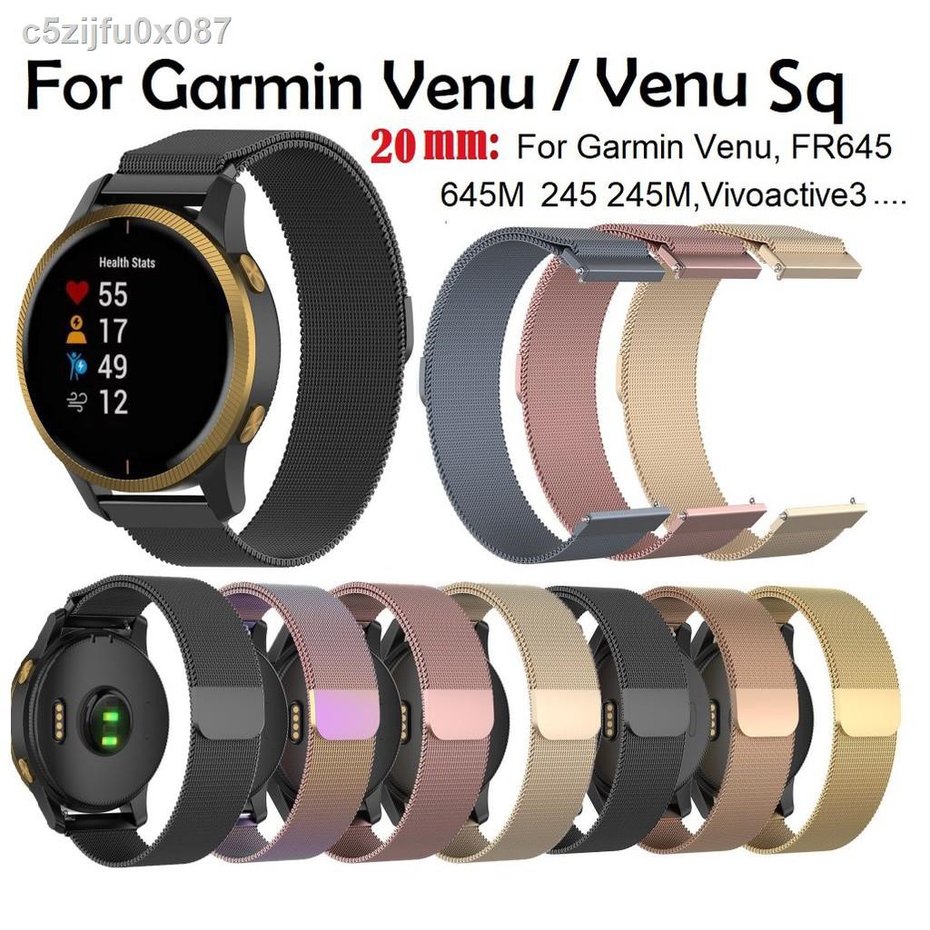 พร้อมส่งสายนาฬิกา Garmin Venu สาย Venu Sq Straps เรียบหรู Magic ...