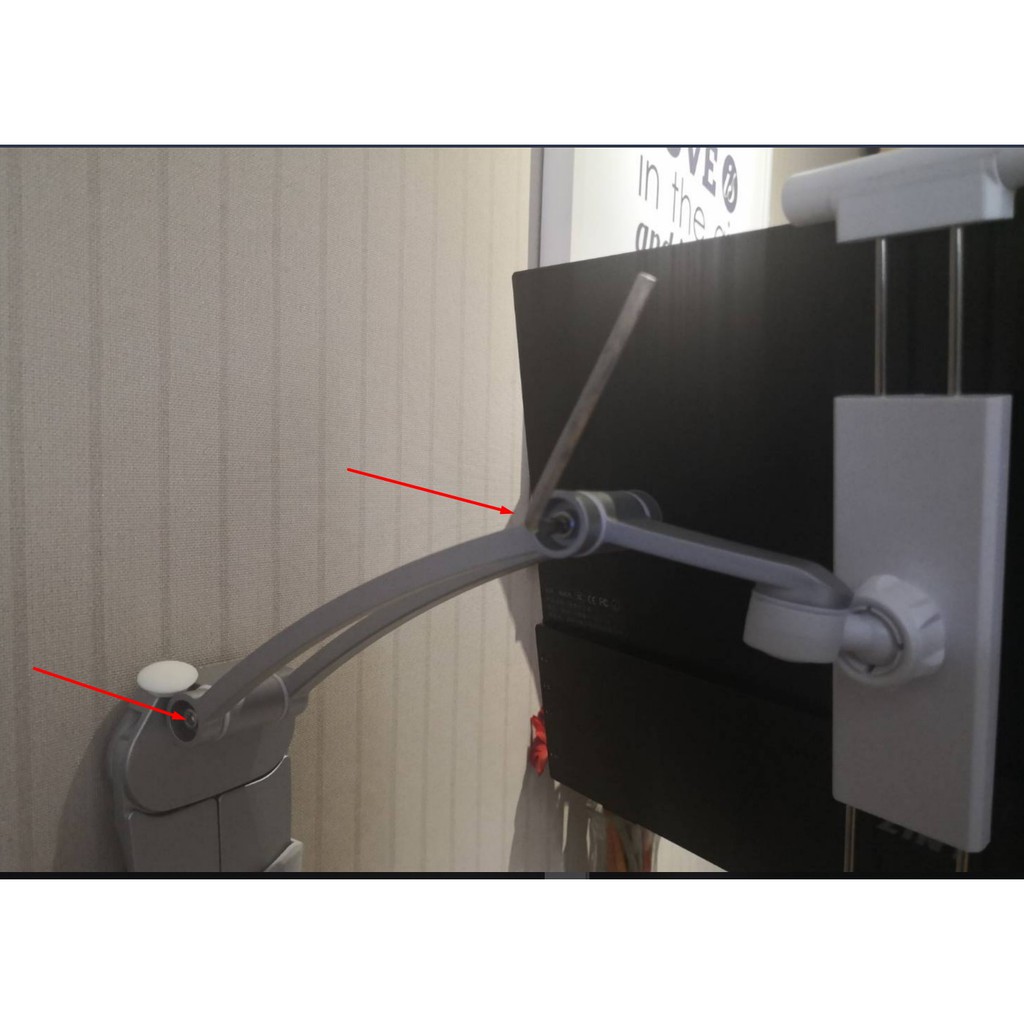 ZINT Desktop & Wall Pull Up 2in1 Portable Monitor Stand for Zint ...