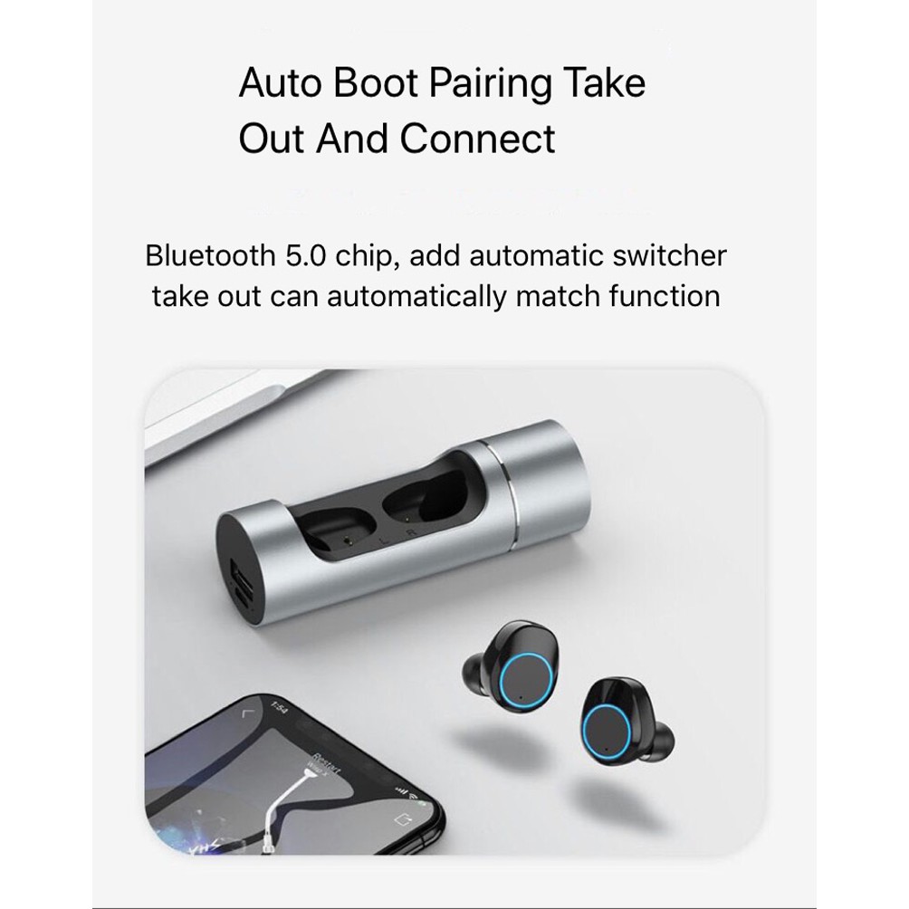 Latest TWS K01/K08 Wireless Headset Bluetooth Touch Earbuds Mini Sports ...