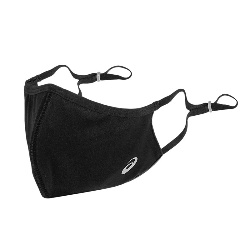 หน้ากากผ้า ASICS 3 Layer Face Covers Black (M) - paulrunningshop - ThaiPick