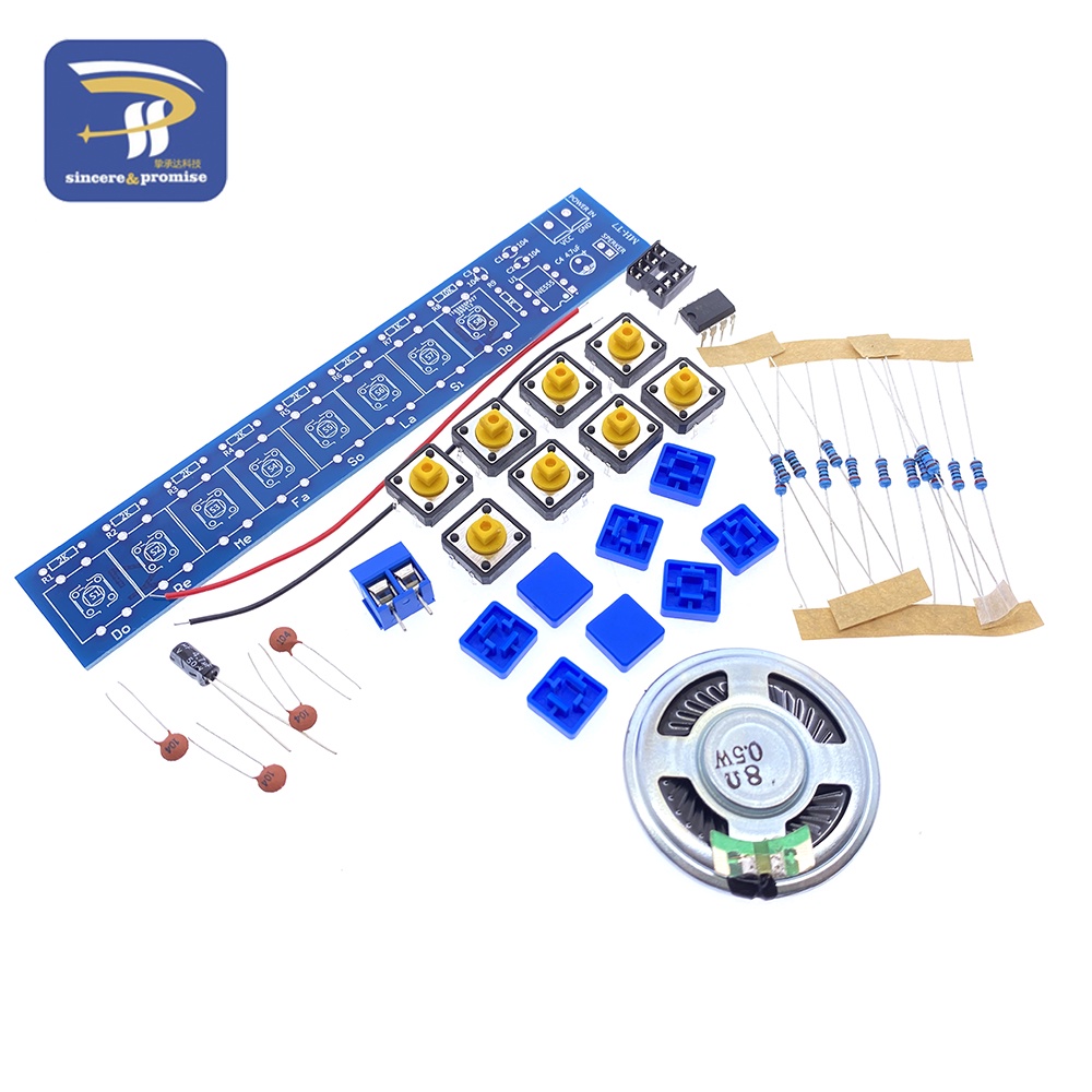 อุปกรณ์อิเล็กทรอนิกส์ DIY Electronic Kits Set NE555 Keyboard Eight ...