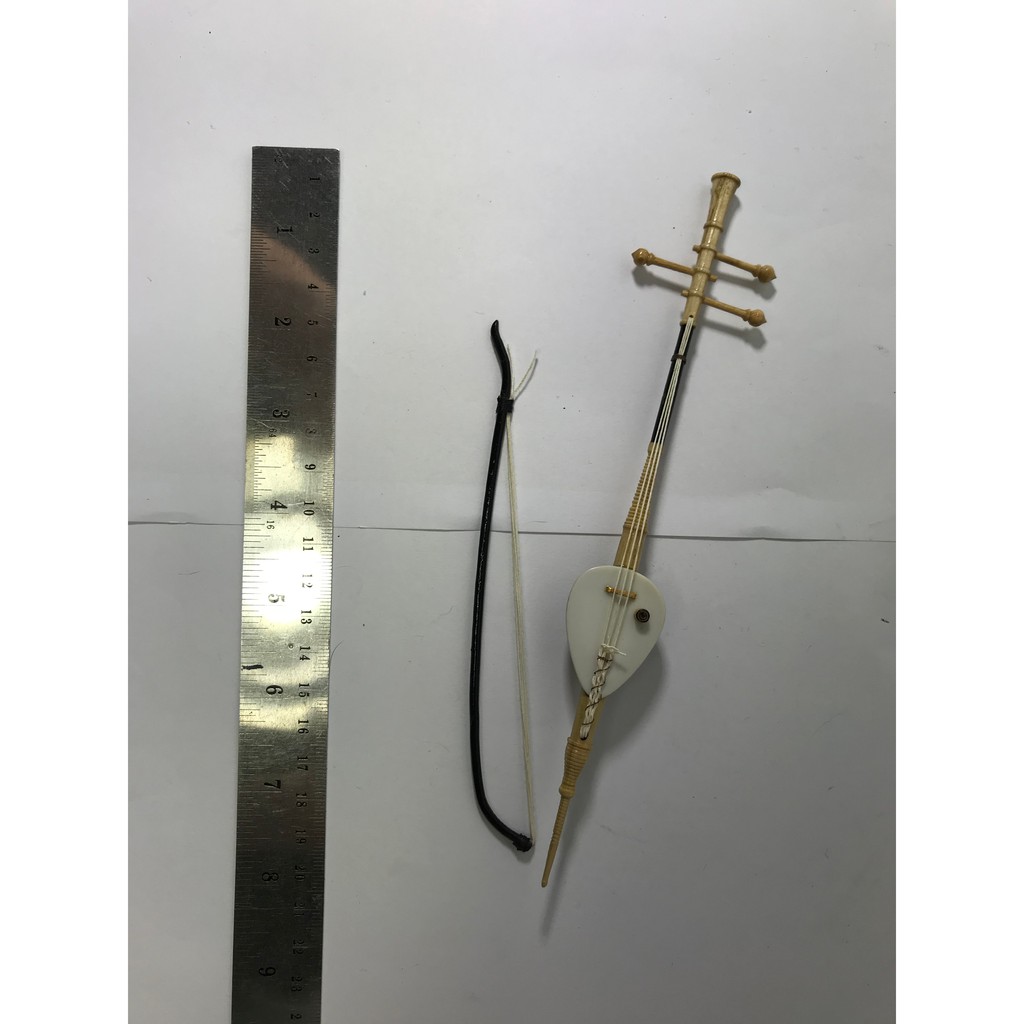 Mini Thai musical instruments - Three stringed fiddle ซอสามสาย เครื่อง ...