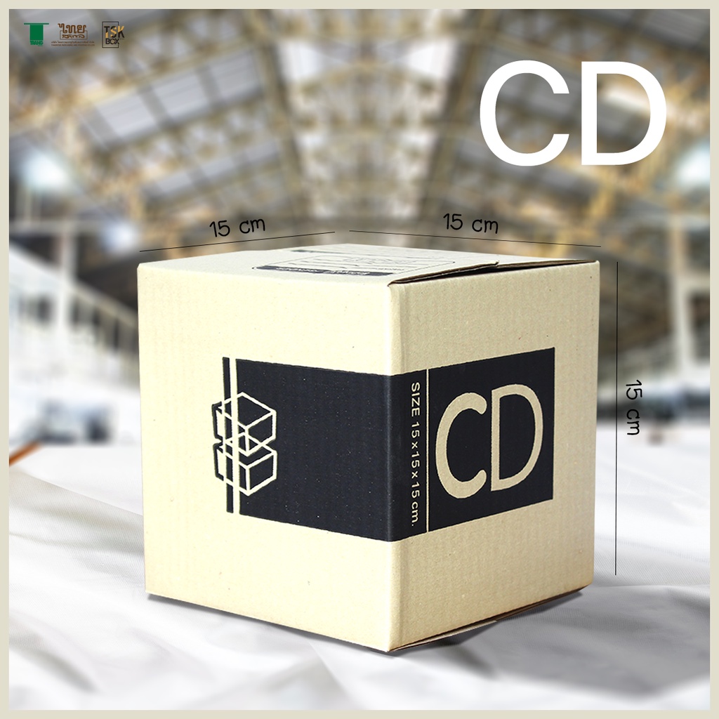 (แพ็คละ 20 ใบ) (ขายเป็นแพ็ค) กล่องไปรษณีย์ TSK BOX เบอร์CD แบบมีพิมพ์ไม่มีพิมพ์ กล่องไปรษณีย์ ...