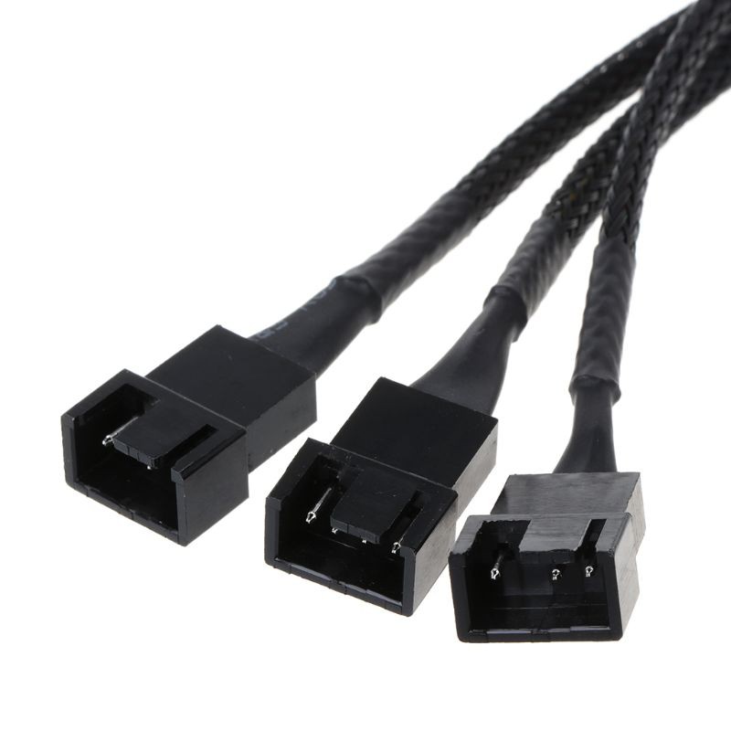 สายเคเบิ้ล30 . 4 Pin To 3 Ways Y Splitter เคเบิ้ลพัดลม 4 Pin To 3x4 Pin ...