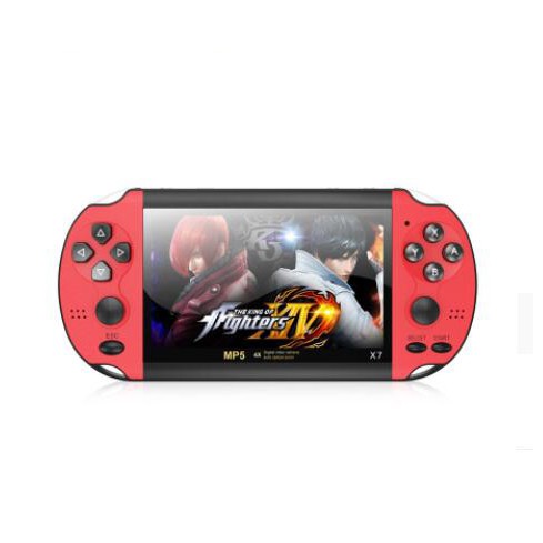 เกมคอนโซล：ZK50 Handheld Game 4.3 Inch HD Large 8G Screen X7 Classic ...