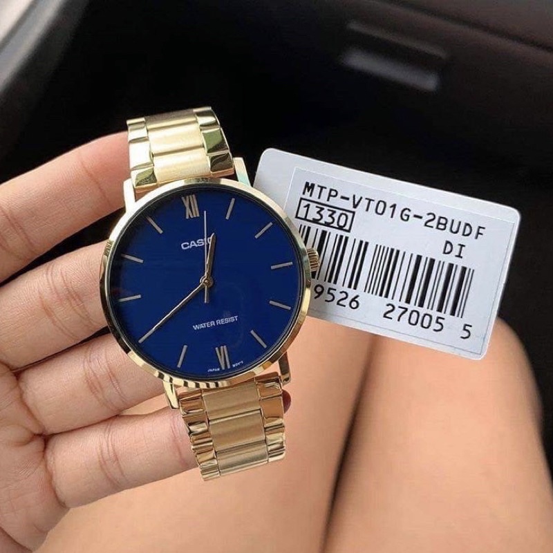 Casio ผู้ชาย ของแท้ สำหรับผู้ชายรุ่น MTP-VT01 MTP-VT01D, MTP-VT01G รับ ...