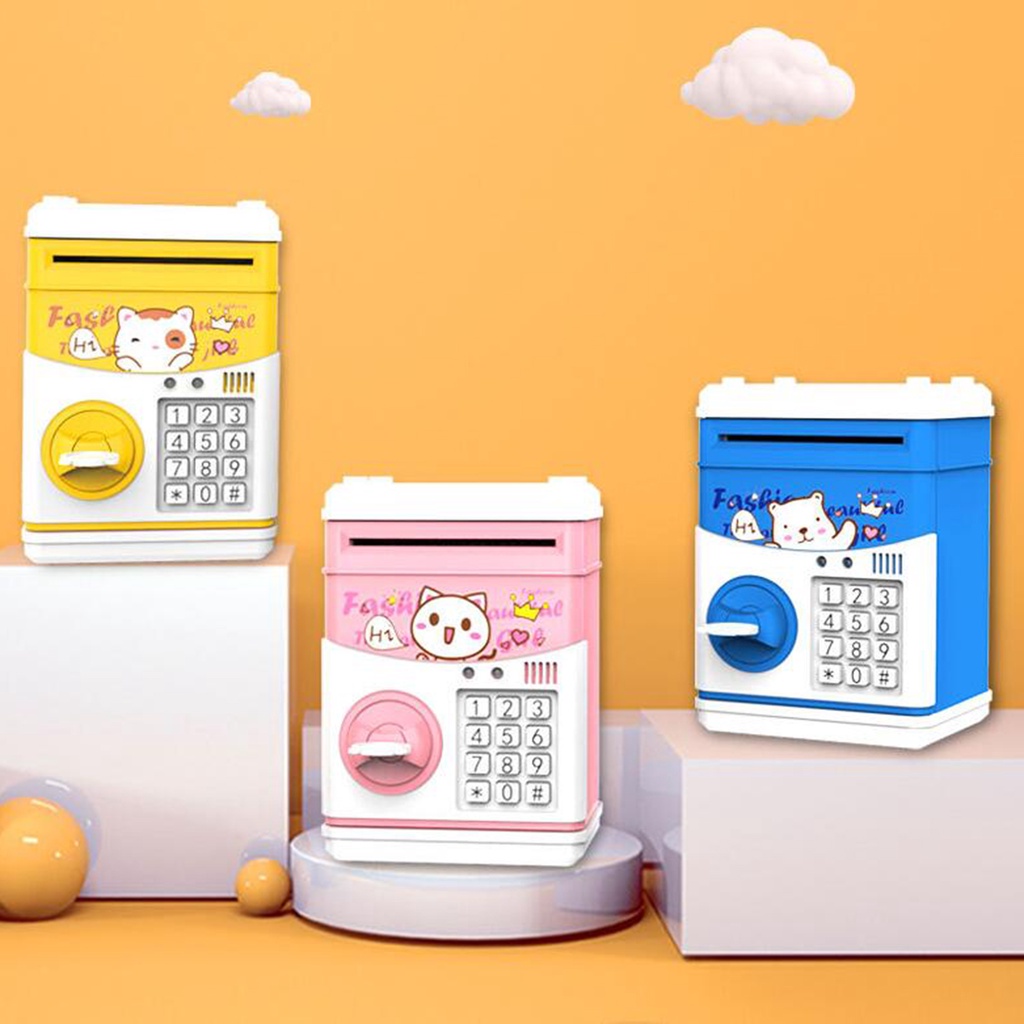 กระปุกออมสินMini iggy Bank Cartoon attern Money Box Saving Box For Coin ...