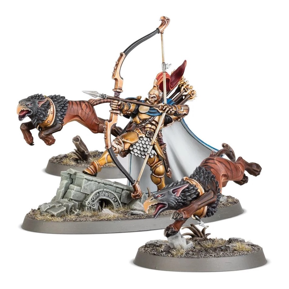 Warhammer AOS: Stormcast Eternals : Knight-Judicator with Gryph-hounds ...