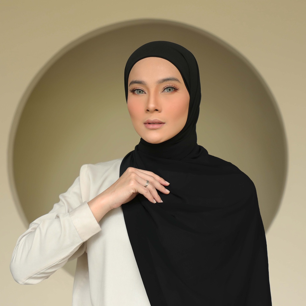 Pashmina Inner 2 in 1 / Pashmina Inner Ciput / Pashmina Ciput ...