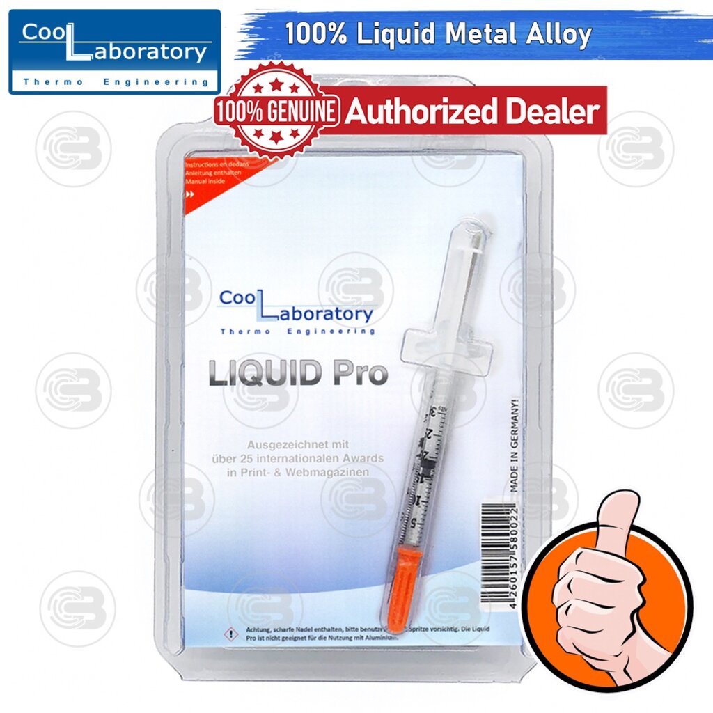 [CoolBlasterThai] Coollaboratory Liquid Pro 1g.(0.15ml) .Liquid Metal ...