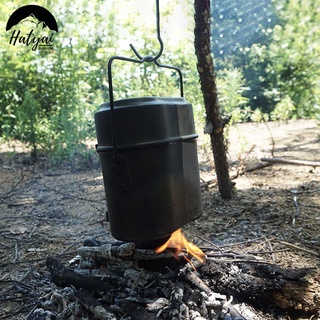 หม้อเดินป่า หม้อสนามอลูมิเนียม แบบทหารเยอรมัน | Aluminum Military ...