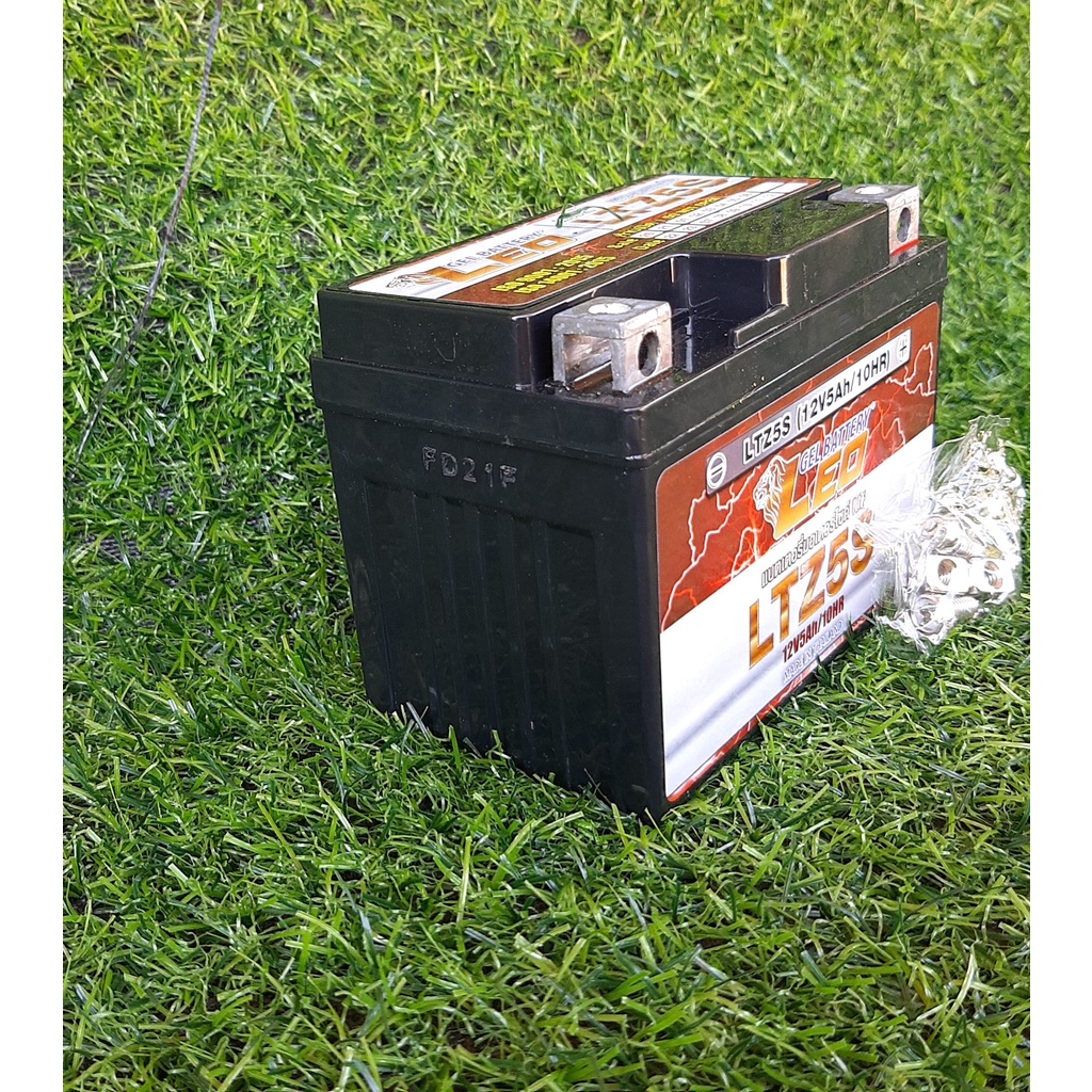 LEO BATTERY แท้ แบตเตอรี่แห้ง LTZ-5S 5A สำหรับมอเตอร์ไซค์ ใช้กับ ...