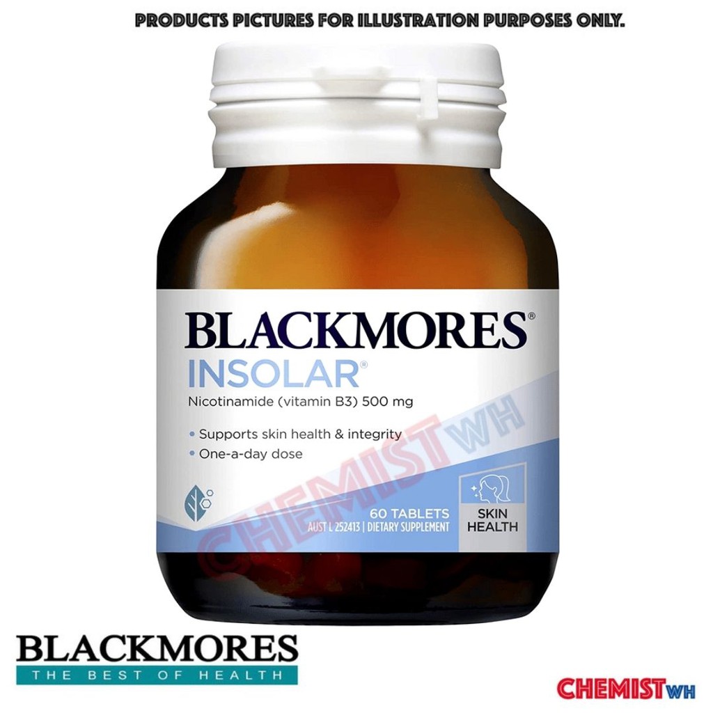 [100% AUTHENTIC] BLACKMORES Insolar (60 tablets) dysN | Shopee Thailand