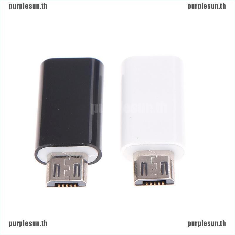 【purplesun】Type-C Female Adapter To Micro USB Male Connector TYPE C ...