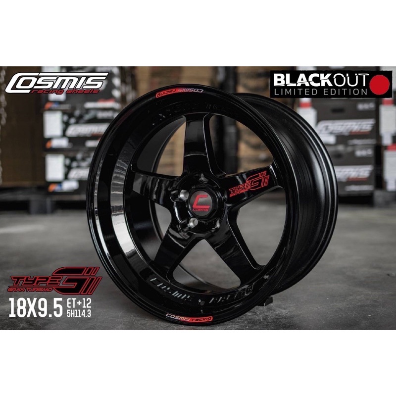 แม็ก Cosmis TypeG 18” 5รู ใหม่ ทั้งชุด(4 ล้อ) - bbp_online - ThaiPick