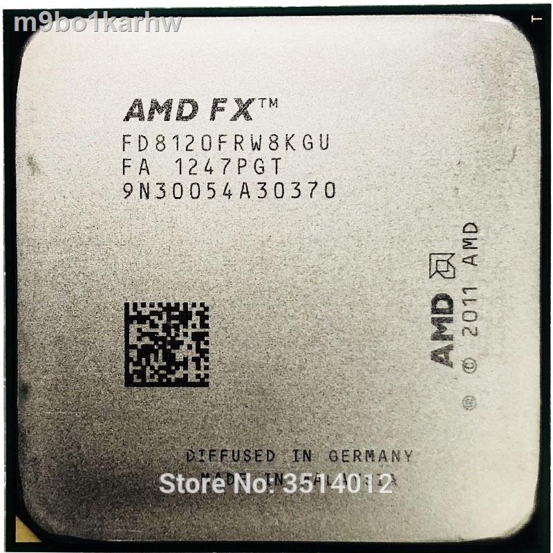 ️AMD FX-Series FX 8100 8120 8130 FX 8300 8310 8320 8350 8140 Eight-Core CPU Processor Socket AM3 ...