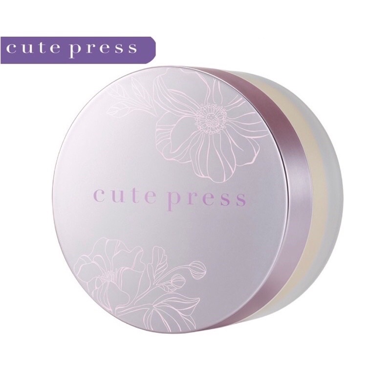 CUTE PRESS แป้งฝุ่นโปร่งแสง 1-2 BEAUTIFUL ULTRA FINE MATTE LOOSE POWDER ...