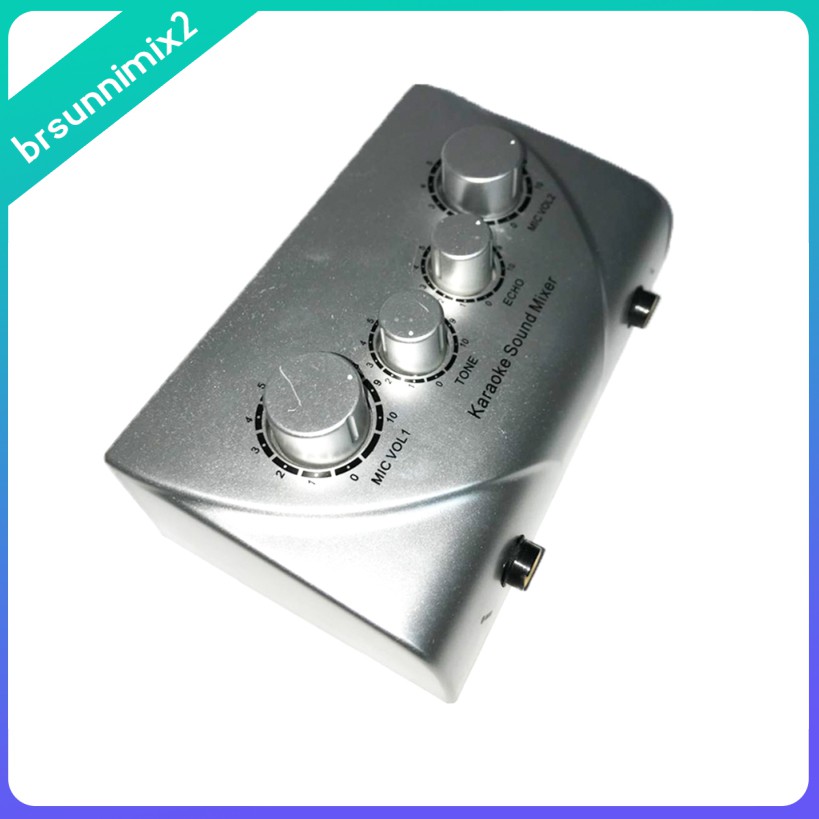 Professional Karaoke Mixer Portable Mini Digital Audio Sound Karaoke ...