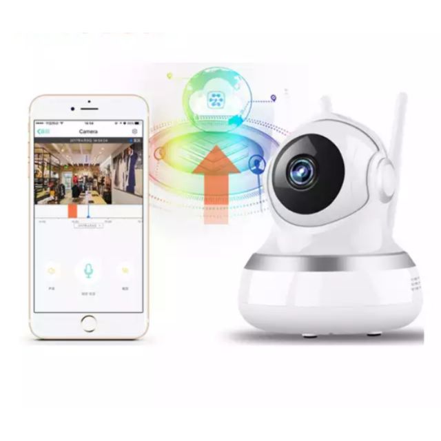 กล้องวงจรปิด New arrived IoT 2MP Wifi wireless indoor smart home camera (AI360 eHome APP for iOS ...