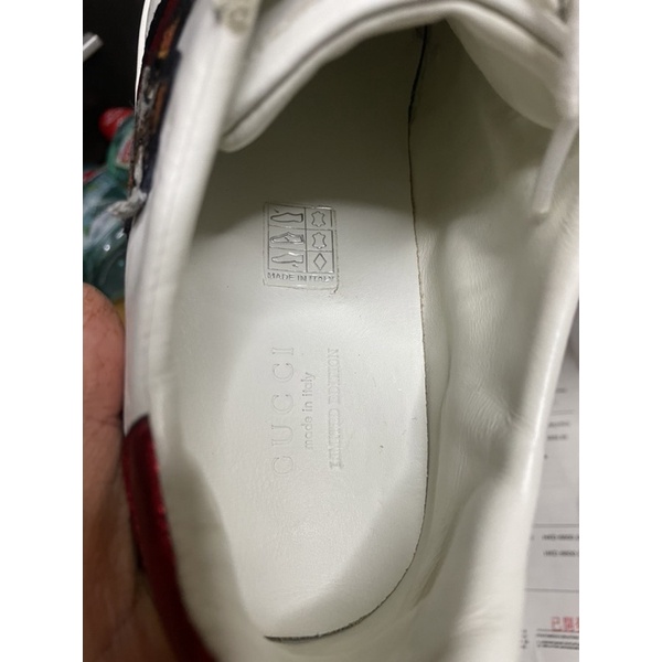 Gucci Ace Dig:Cat ???????? 36 โอเวอร์ไซด์ 38 วัดซอฟ 24.5Cm Er37-38 ...