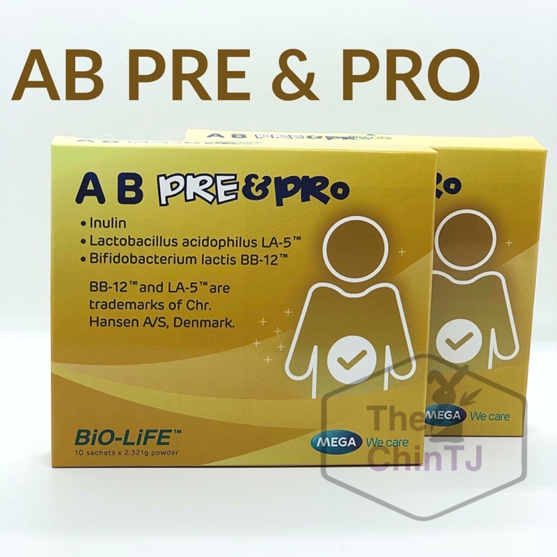 Mega AB PrePro 10sachet เมก้า เอ บี พรีแอนด์โพร 10 ซอง - kabigon_tj ...