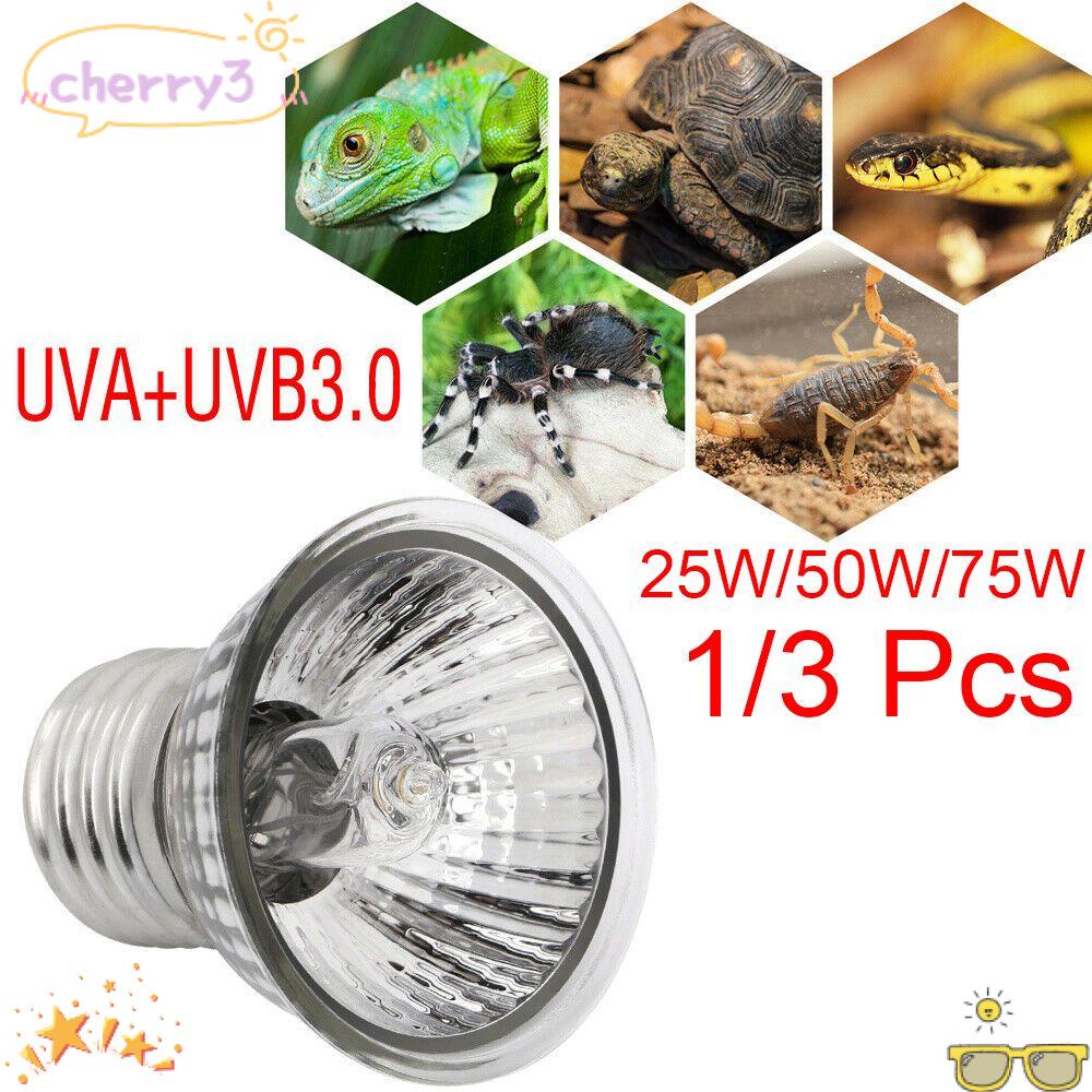 CHERRY 1/3Pcs Full Spectrum Heat Emitter Lamp Tortoise Heat Emitter ...