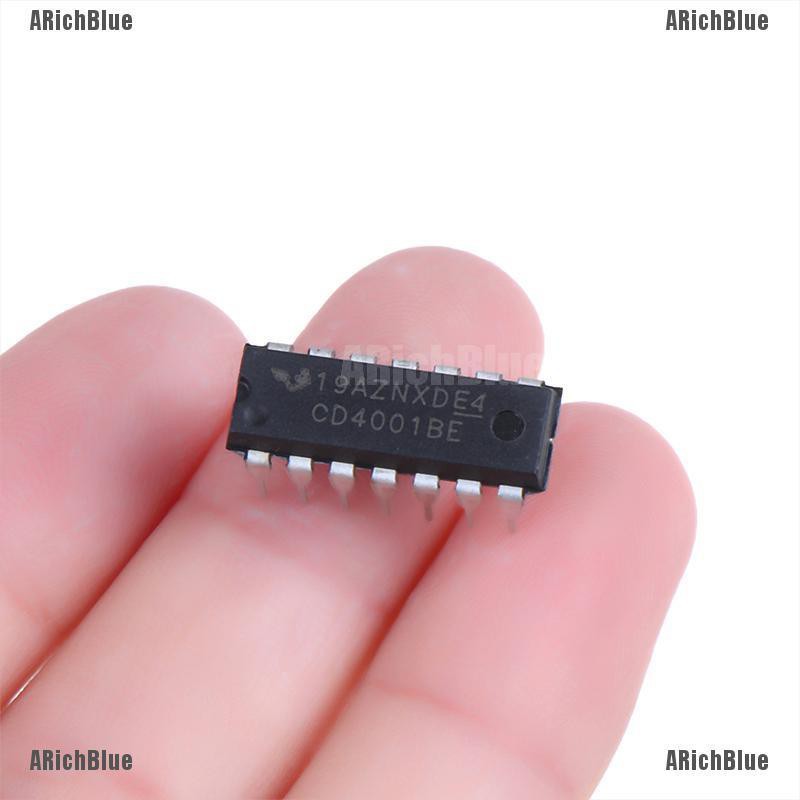 Arichblue แผ่นบอร์ดโมดูลเชื่อมต่อ Cd 4001 Be Inline Dip - 14 Quad 2 ...