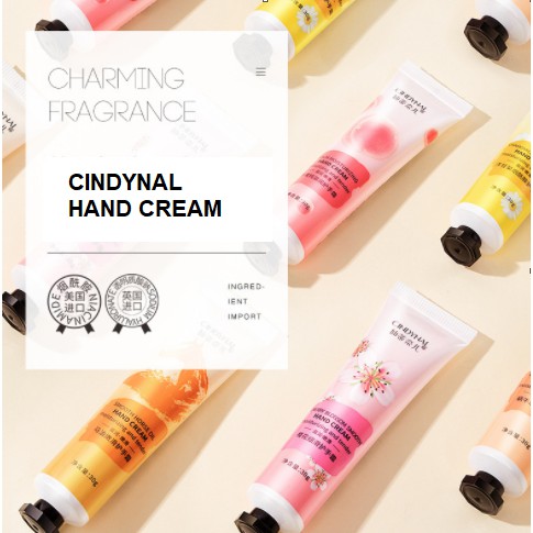 CINDYNAL Hand Cream Moisturizer Hand Cream ครีมทามือ ครีมมอยเจอร์ไร ...