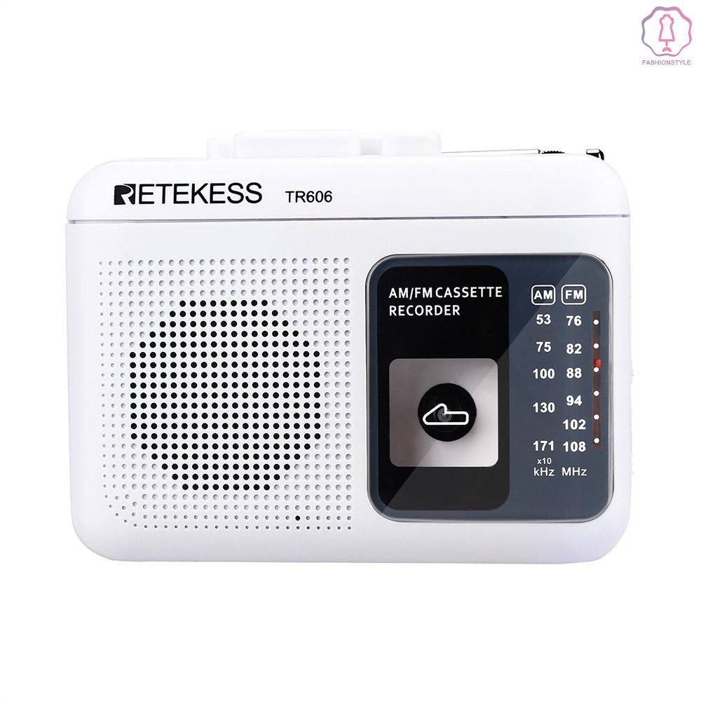 Retekess TR606 Mini Portable AM/FM Radio Telescopic Antenna Radio With ...