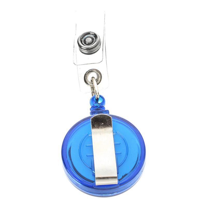 Recoil Retractable Yo Yo Key Ring PULL CHAIN Belt Clip ID CARD Holder ...