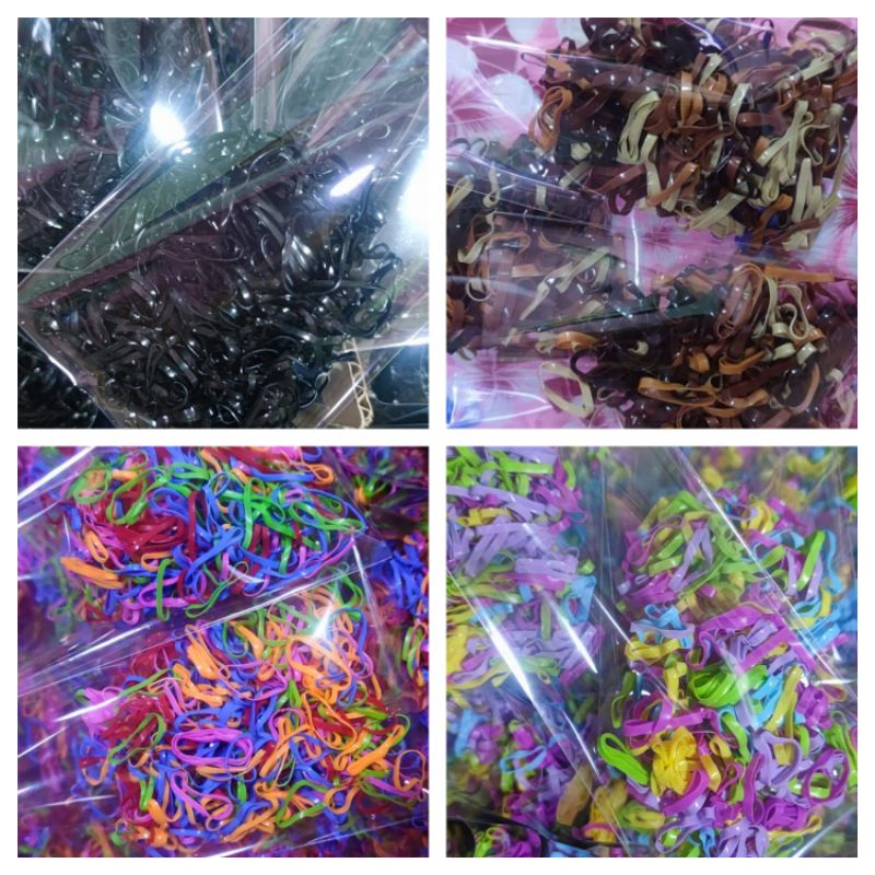 หนังยางรัดผม ขนาดเล็กใหญ่ หลากสีราคาถูก - angkhanathamaraj - ThaiPick