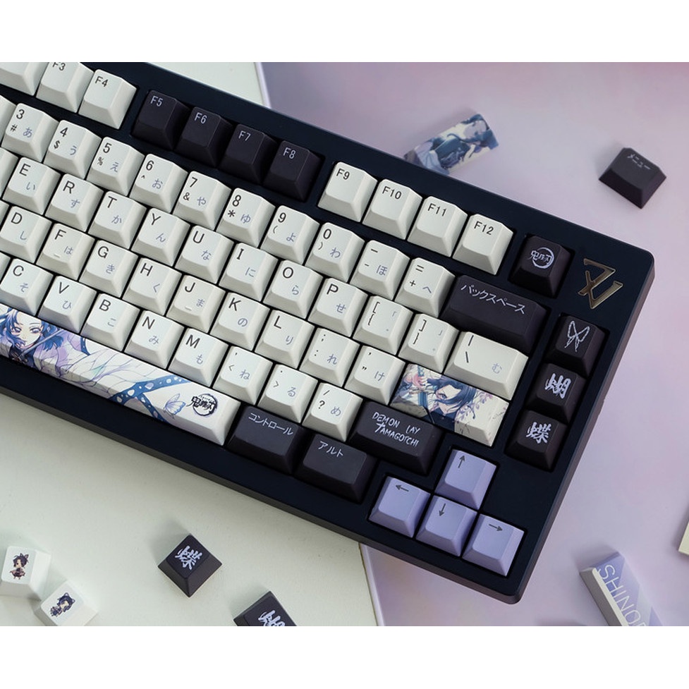 Kochou Shinobu Keycap โปรไฟล์เชอร์รี่ Anime Demon Slayer Theme Keycap ...