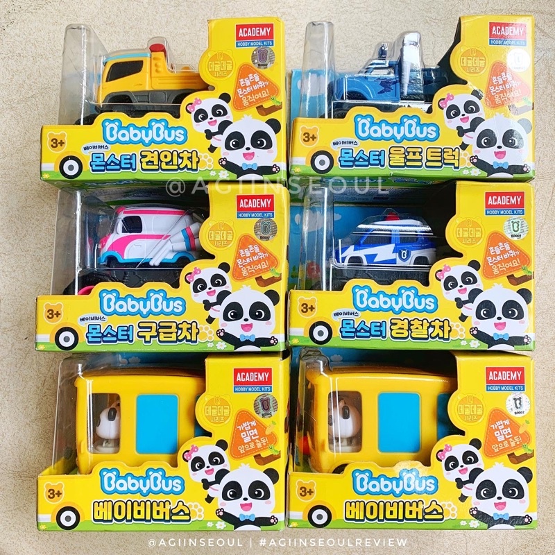 รถของเล่นเบบี้บัส มอนส์เตอร์ Babybus Monster Car - agiinseoul - ThaiPick